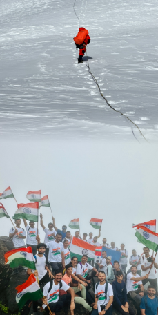 TIRANGA ATOP 28 HIGHEST POINTS / PEAKS - Medals & Ribbons